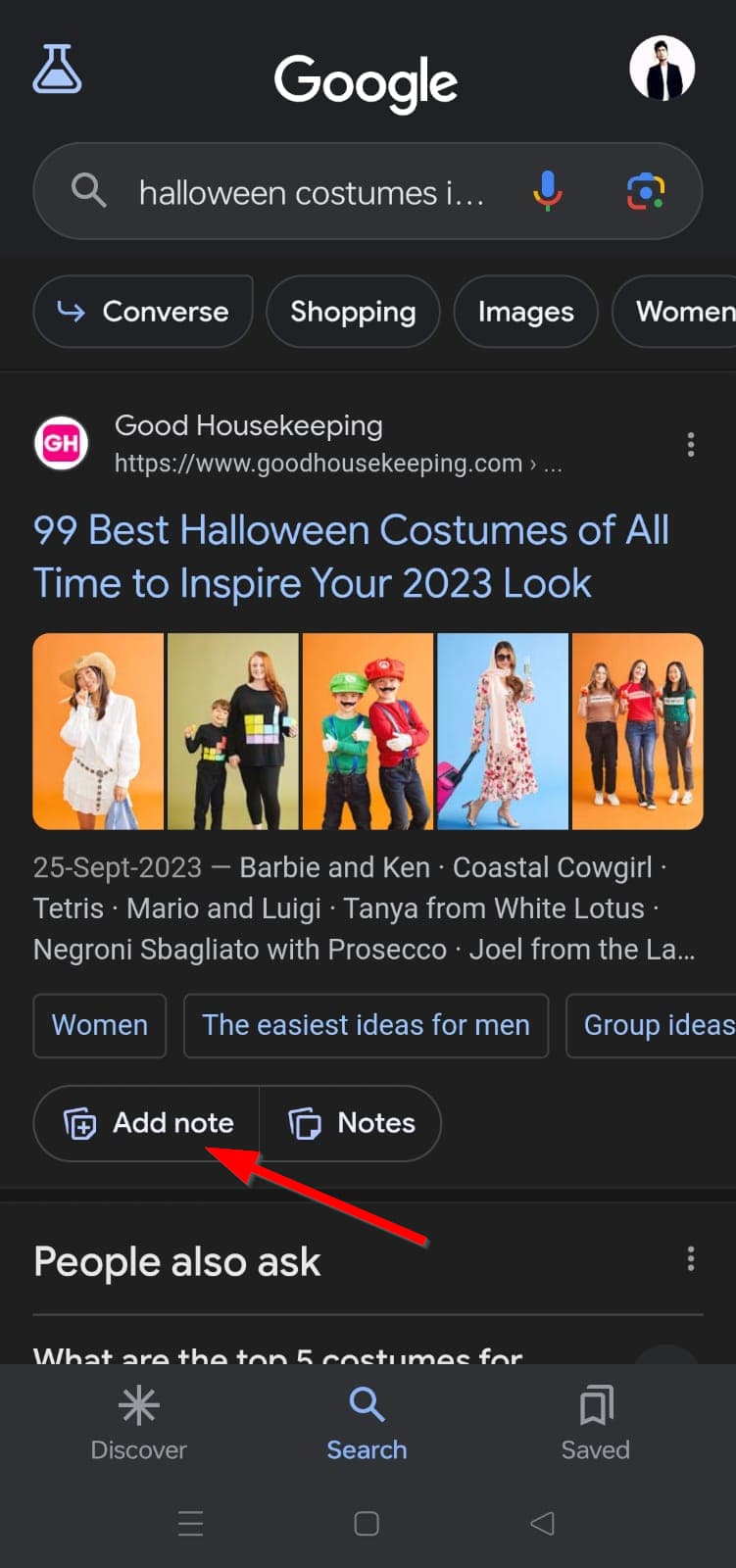How to Add Notes on Google Search Results?